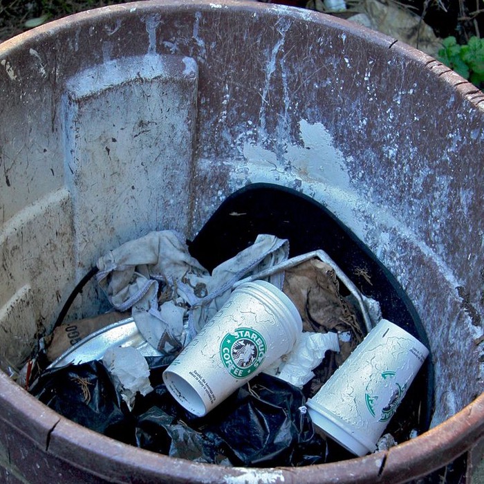 Starbucks in the Trash (Modern Life Isn’t As Good As We Thought ...